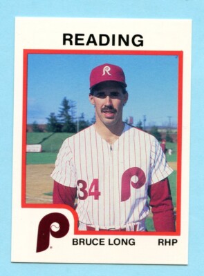 1987 ProCards Minor League Bruce Long - Reading - Box 147 | eBay