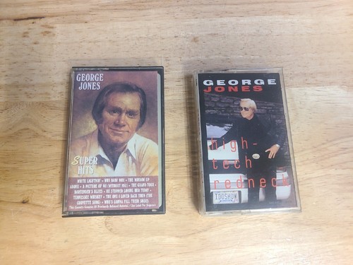 George Jones - Super Hits - High Tech Redneck. Lot Of 2 | eBay