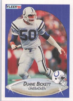 1990 Fleer #228 Duane Bickett | eBay
