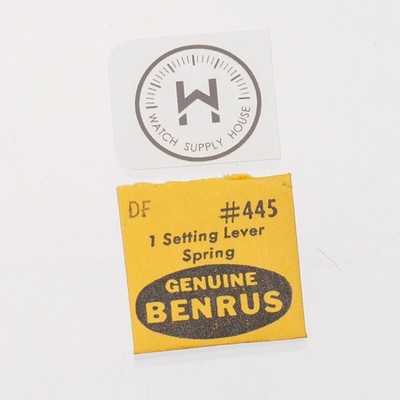 Benrus DF Watch Setting Lever Spring Set Bridge Watchmaker New (C19R3 ...