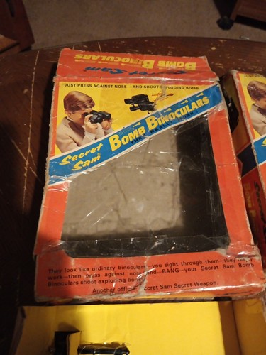 SECRET SAM BOMB BINOCULARS TOPPER TOYS 1966 X2 | eBay