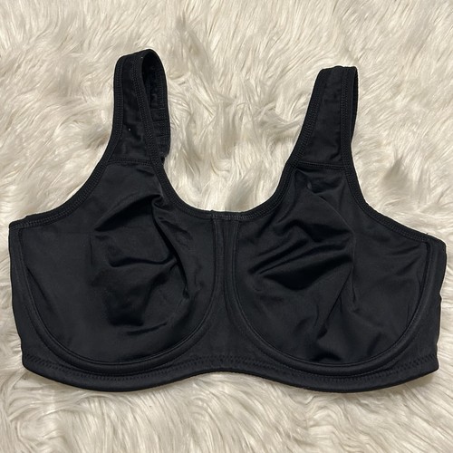 Wacoal 34DD Sports Bra Black Simone Maximum Support 855170 Underwire | eBay