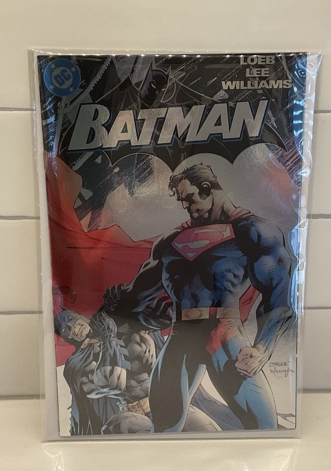 DC Comics BATMAN #612 FACSIMILE EDITION CVR #B JIM LEE FOIL Variant ...