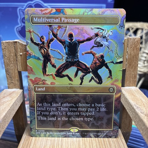 Multiversal Passage (Borderless) Marvel's Spider-Man Foil | eBay