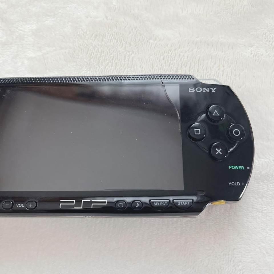 Sony PlayStation Portable Handheld Console Black PSP-1000 No Battery ...
