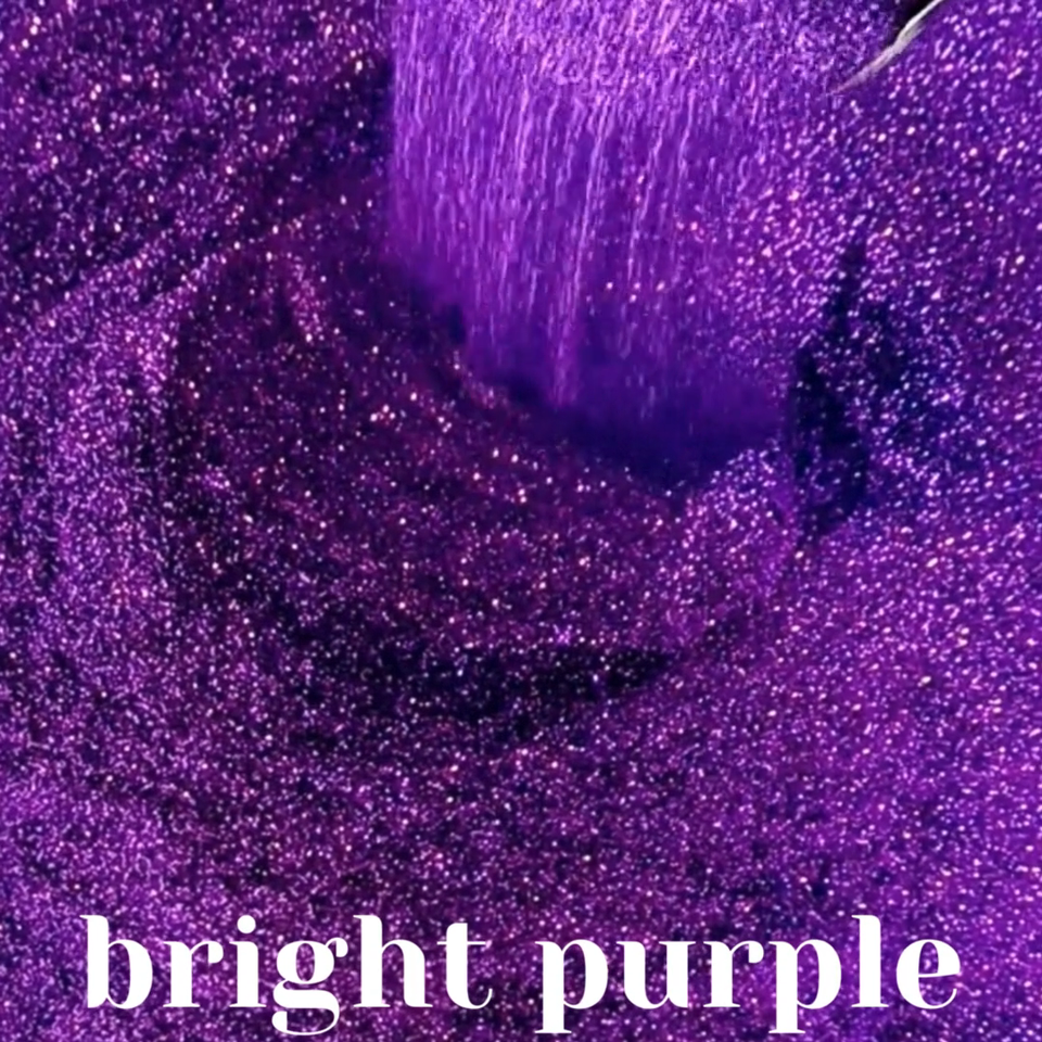 9oz (266ml) Bright Purple Metal Flake .008" Fine Automotive Grade Pro ...