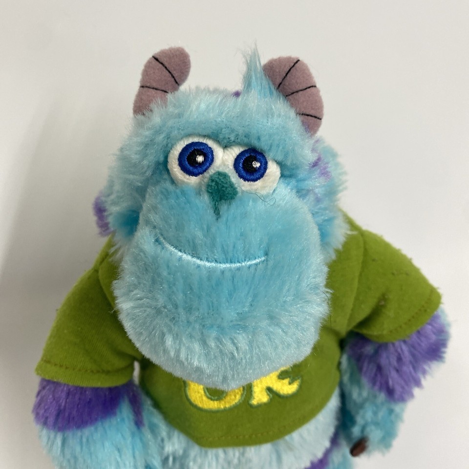 Disney Store Monster University OK Pixar 9" Sulley Sullivan Stuffed ...