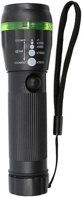 LED Flashlight - LED energy saver flash light - Zoom in and out 2000 ...