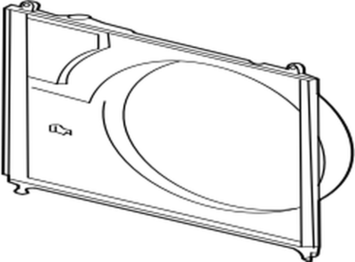 16711-38120 Toyota Shroud, fan 1671138120, New Genuine OEM Part | eBay