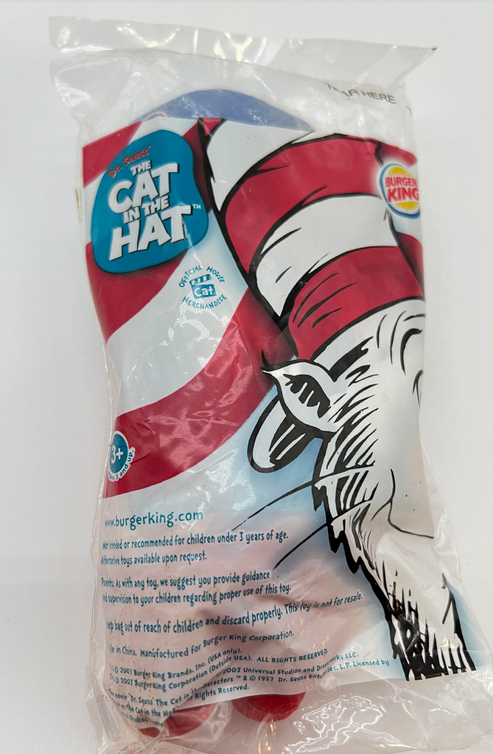 Dr. Seuss' Cat in the Hat (2003) - Burger King Toys Lot - Pick Your Toy ...