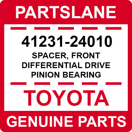 Toyota Tacoma Supra Land Cruiser OEM Rear Differential Pinion Spacer ...