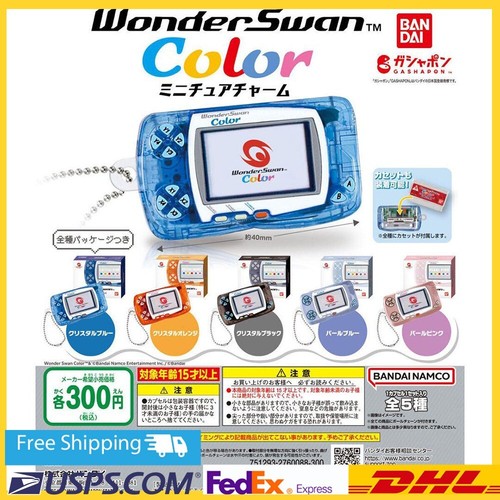 WonderSwan Color Miniature Charm BANDAI Capsule Toy Complete Set Japan ...