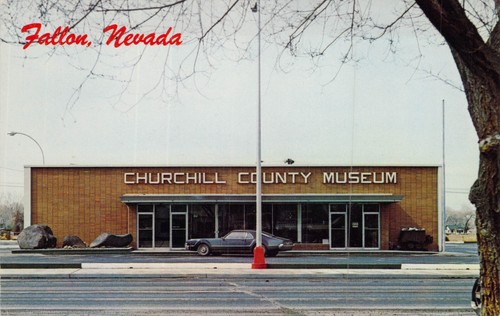 Postcard Churchill County Museum Fallon Nevada Chrome Unposted | eBay