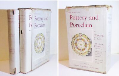 Pottery & Porcelain Warren E Cox 3000 Illustrations Table of Marks 2 ...