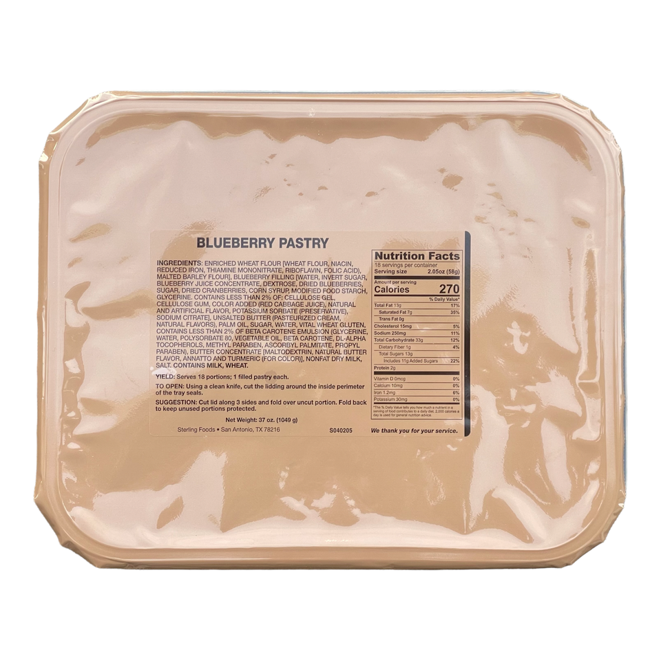 Military Surplus MRE Tray Packs, Variety of Flavors, Unitized Group ...