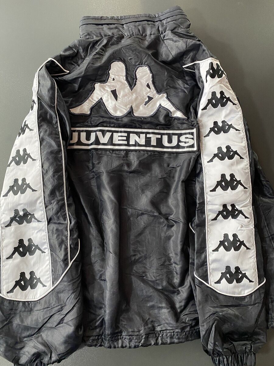 RARE 90s Kappa Juventus FC Serie A Zip Up Track Jacket New RARE 90s Kappa Juventus FC Serie A Zip Up Track Jacket New