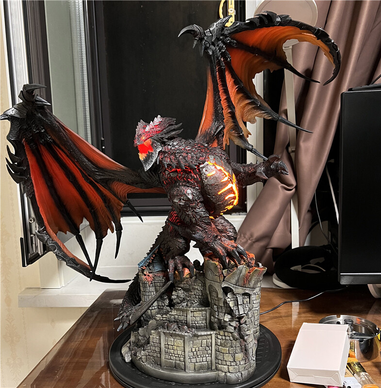 Deathwing the Destroyer Statue Resin WOW Collections Model 75cm | eBay