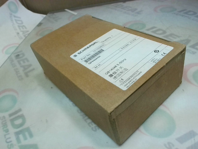 Schmersal TZFWS24VDC Keyed Interlock Switch for sale online | eBay