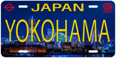 Yokohama City Night Japan Novelty Car License Plate | eBay
