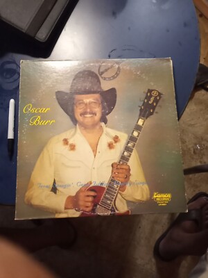 Vinyl LP Oscar Burr ( Texas Swingin', Cajun Fiddlein', Country Singin ...