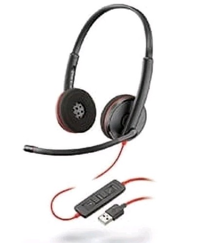 Plantronics Blackwire C3220 USB- Headset, Gor For Office Work Or Gaming ...