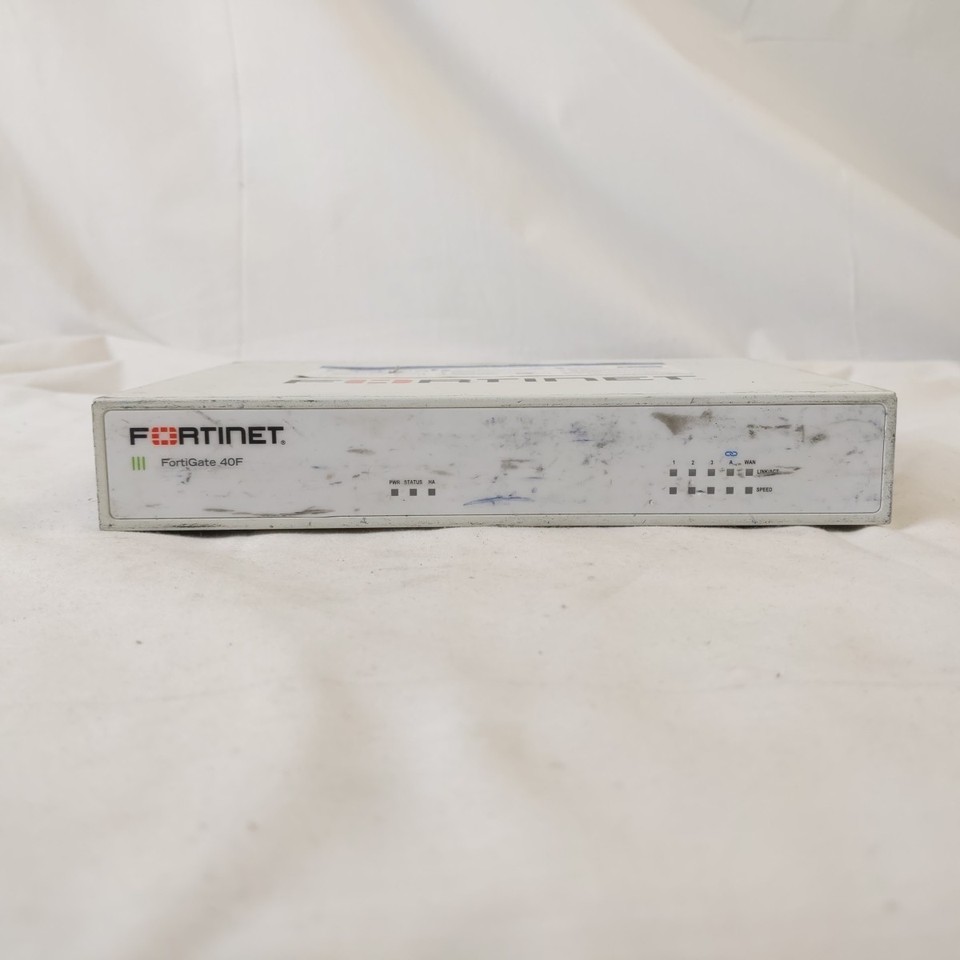 Fortinet FortiGate FG-40F Network Security Firewall 5xGE RJ45 port ...