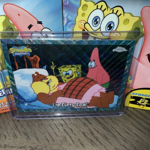 2025 Topps Chrome SpongeBob Square Pants I'm Dirty Dan 59/75 | eBay