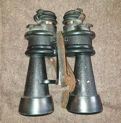 WW2 German U-Boat Kriegsmarine Armoured Binoculars beh 7x50 Ernst Leitz ...