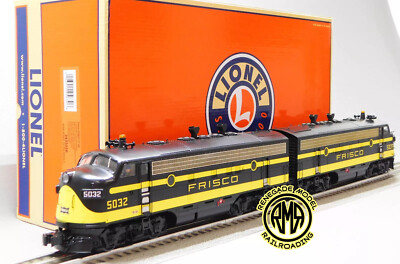 Lionel 2433220 BTO Frisco Legacy F7 AA Diesel Locomotive Engine Set O ...