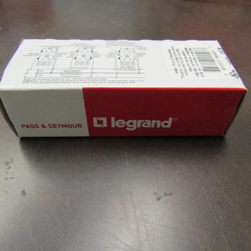 BOX OF 10 Legrand IG5262 15A Isolated Ground Duplex Receptacle Orange ...