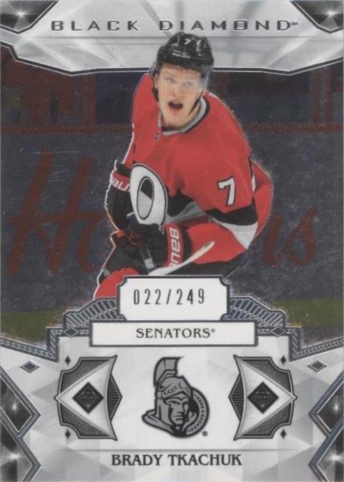 2019-20 Upper Deck Black Diamond - Brady Tkachuk #BDB-BT /249 for sale ...
