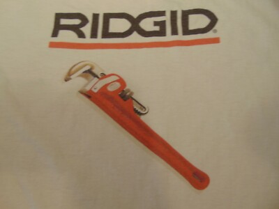Ridgid Tool Company Hand tools Men's Size 3XL US T-Shirt White Some ...