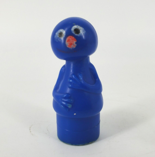 Fisher Price Little People Vintage 1971 Sesame Street Grover Blue ...