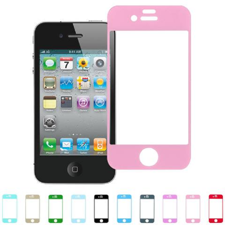 Apple iPhone 4 & 4S Screen Protector in Clear, Colors, Front or Back | eBay