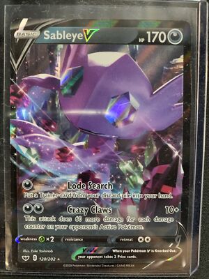 Sableye V 120/202 Ultra Rare Pokemon Card | eBay
