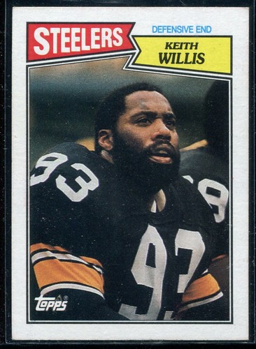 1987 Topps Football Keith Willis #290 Pittsburgh Steelers | eBay