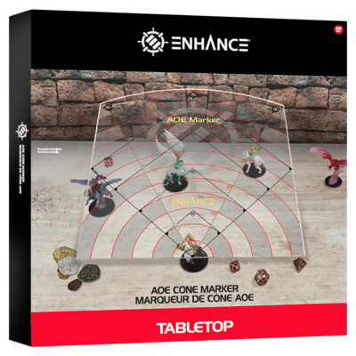 ACPTADC100CLEW Enhance Gaming Enhance: Tabletop 60' AoE Cone Marker | eBay