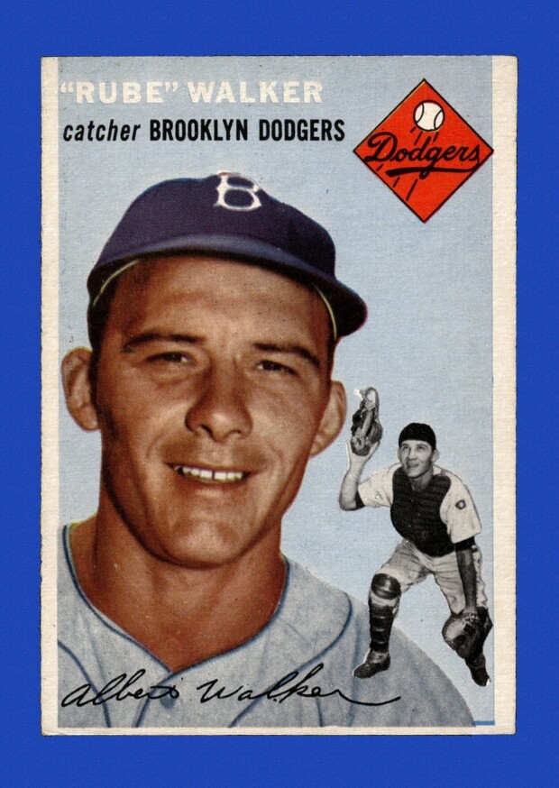 1954 Topps Set-Break #153 Al Walker EX-EXMINT *GMCARDS* | eBay