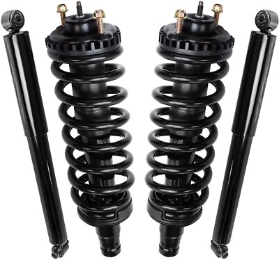 Front Strut Springs Rear Shocks for GMC Envoy Chevy Trailblazer SSR ...