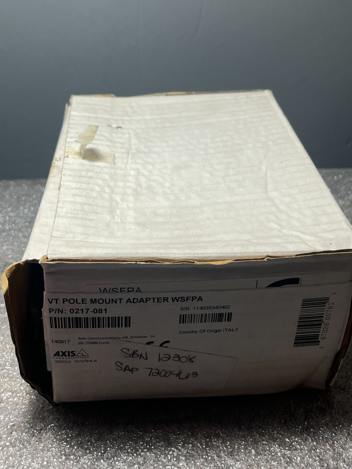 NEW AXIS Communications 0217-081 VideoTec VT Camera Bracket Pole Mount ...