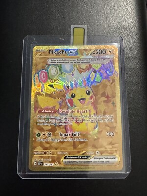 Pikachu ex 247/191 Sv08: Surging Sparks Holo | eBay