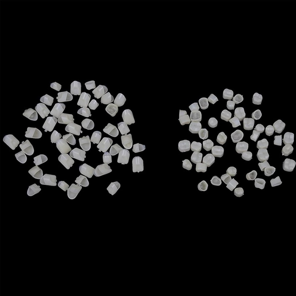 120 Pieces Fake Tooth Cap Crown Veneers Front Back 60pcs front and back ...