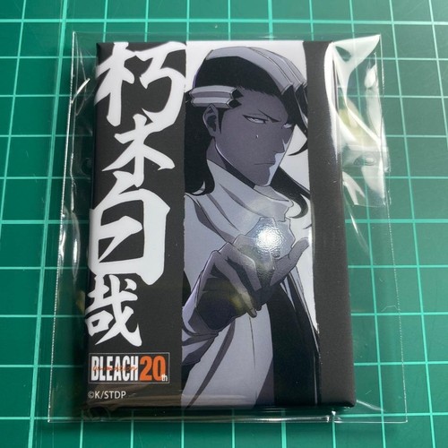 BLEACH 20th Anniv Visual Another Color Square Tin Badge Kurosaki Ichigo ...
