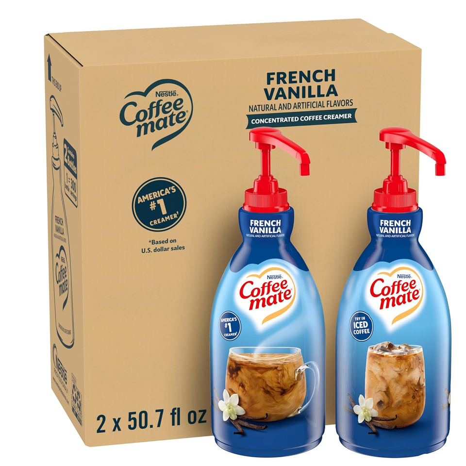 Nestle Coffee mate Coffee Creamer French Vanilla Concentrated Liquid ...