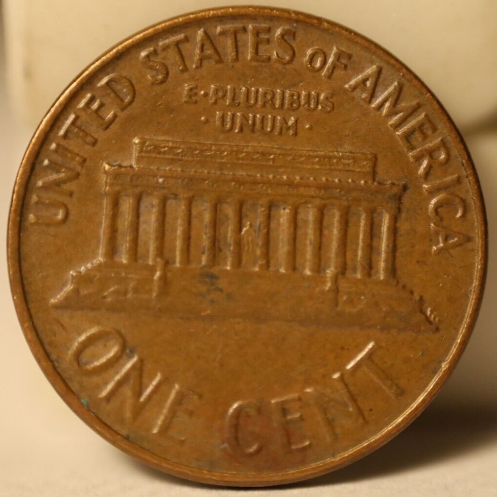 1964 Lincoln Copper Penny VERY RARE Error! (Misprint/DDO on "4 ...