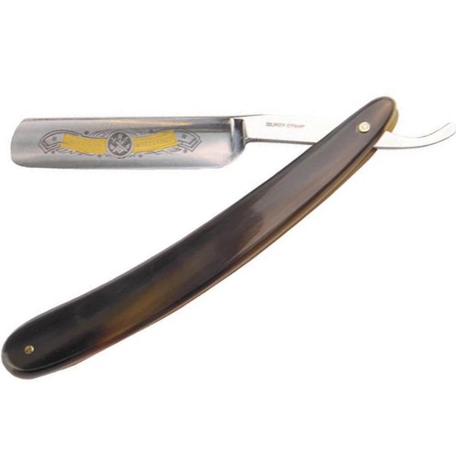 Niegeloh Solingen Straight Razor 5/8” Buffalo Horn German Made Cut ...