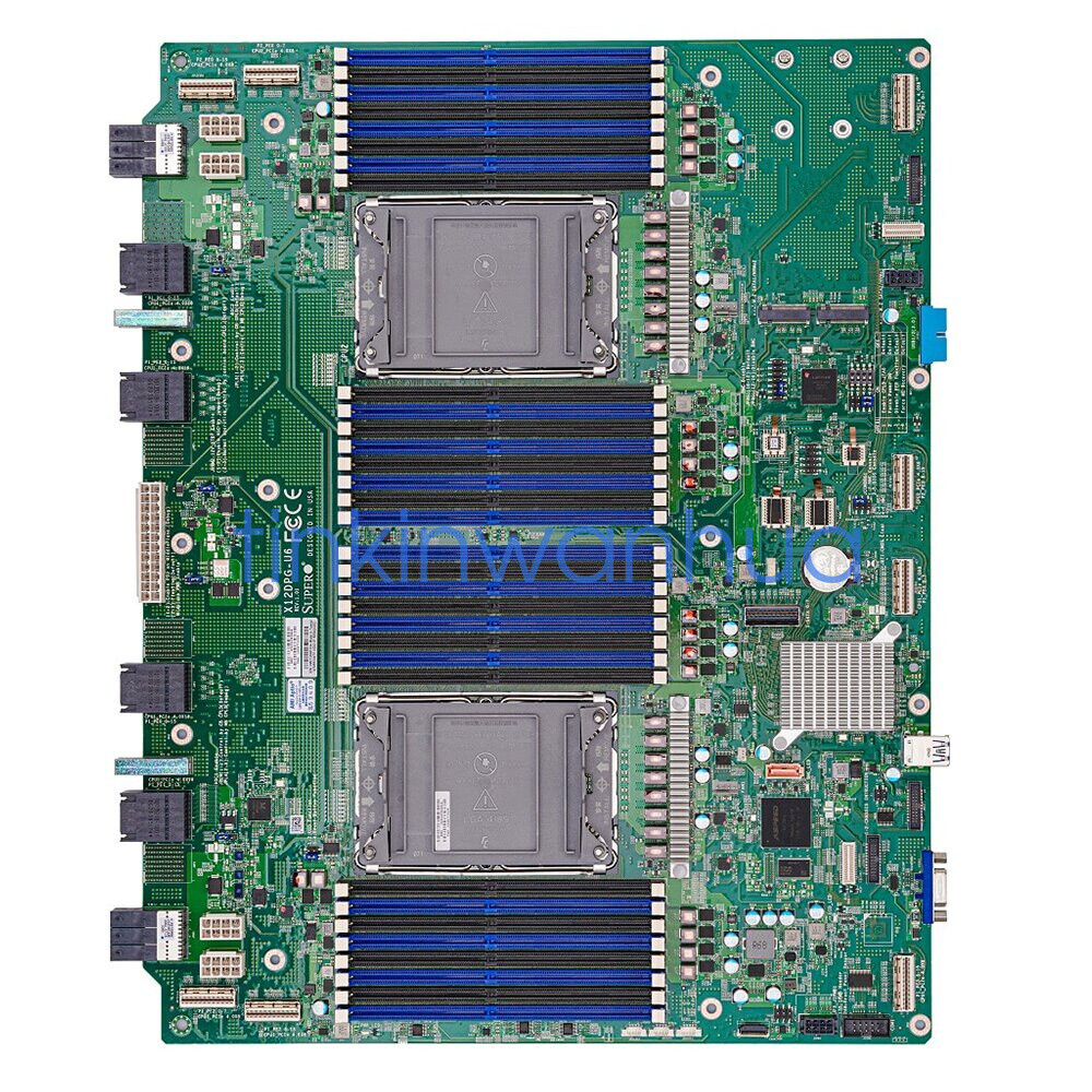 For Supermicro X12DPG-U6 Intel C621A LGA-4189 DDR4 Server Motherboard ...
