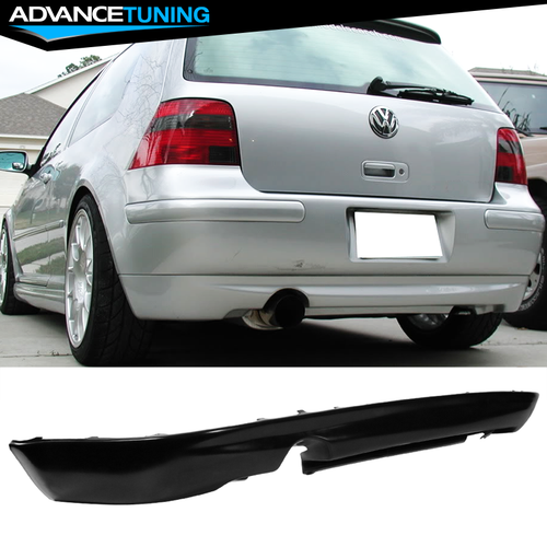Fits 99-05 VW Volkswagen Golf MK4 25AE Style Unpainted Rear Bumper Lip ...