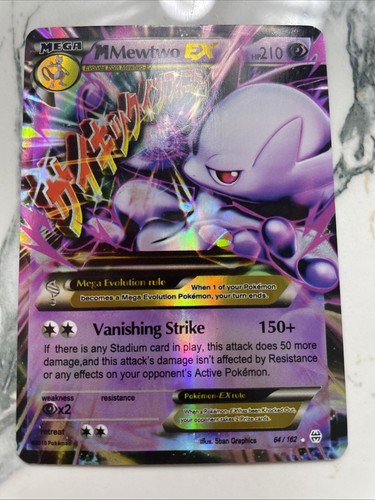 Mega Mewtwo EX 64/162 Holo Rare EX XY BREAKthrough Pokemon NM | eBay
