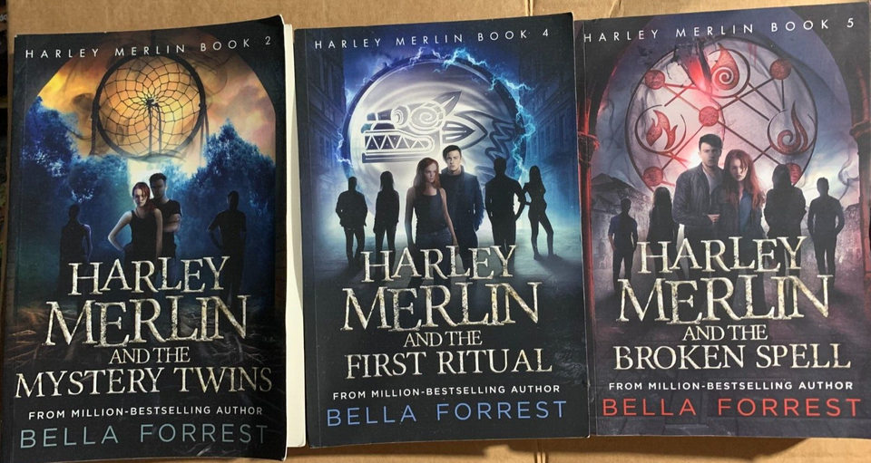 Harley Merlin 3-book lot 2 4 5: Finch Merlin | eBay